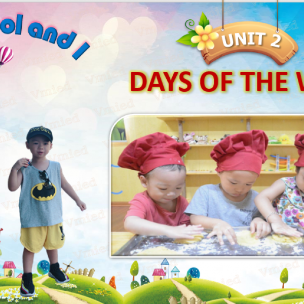 Unit 2: Days of the week - English For Family 2 - Dành cho trẻ 5 - 7 ...